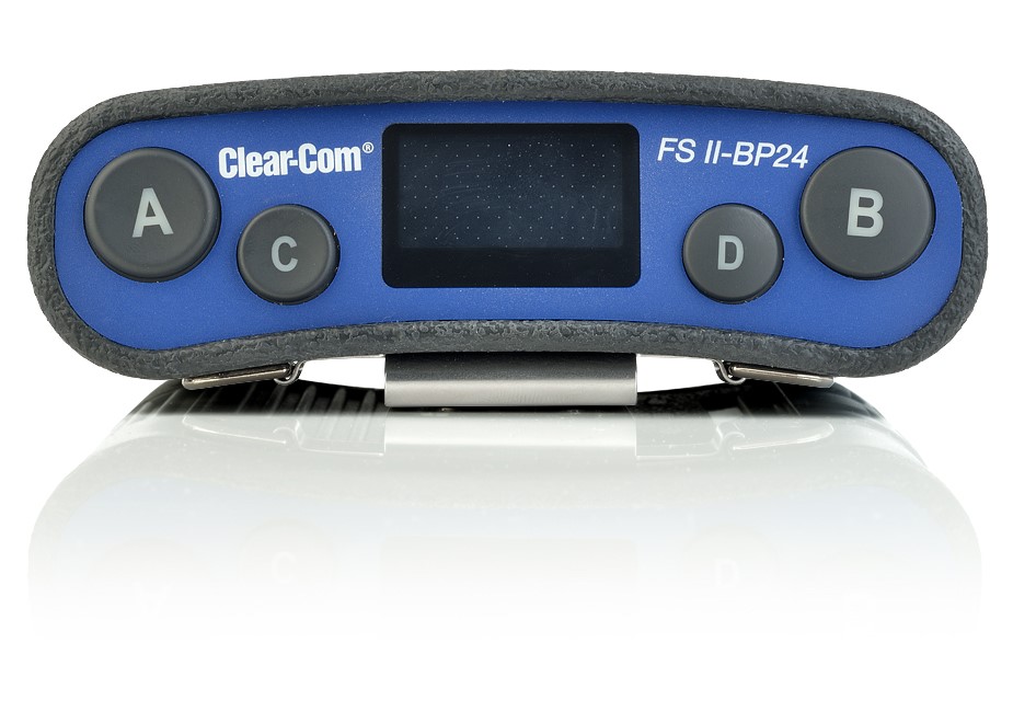 Clear-Com FreeSpeak II 2.4GHz Beltpack - Broadmax